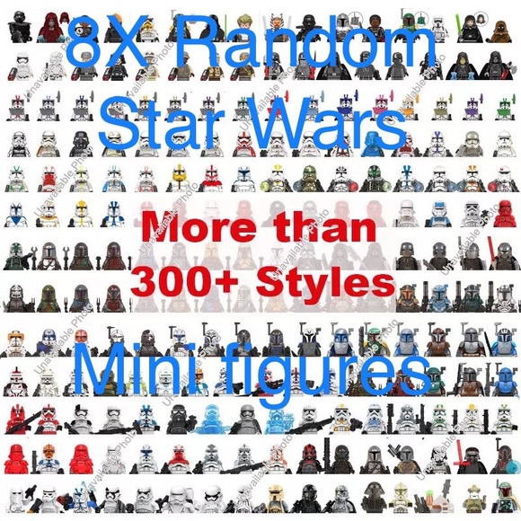 Toys | 8x Random Star Wars Minifigures | Poshmark